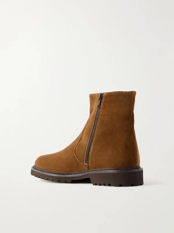 COMMON PROJECTS Suede Boots - Brown
