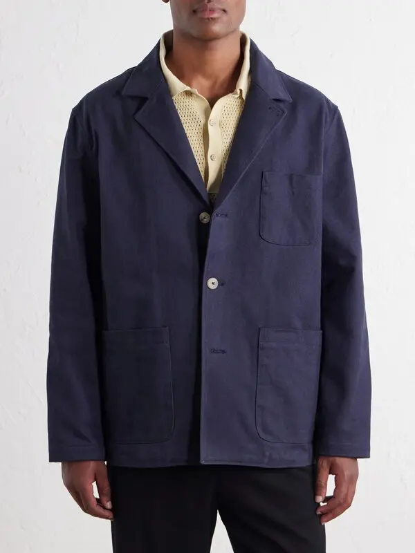 De Bonne Facture Cotton-twill Jacket