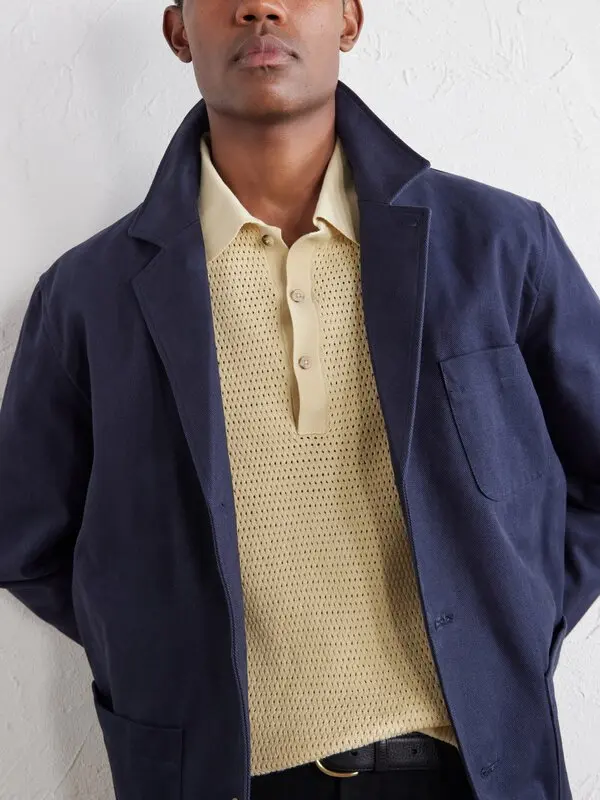 De Bonne Facture Cotton-twill Jacket