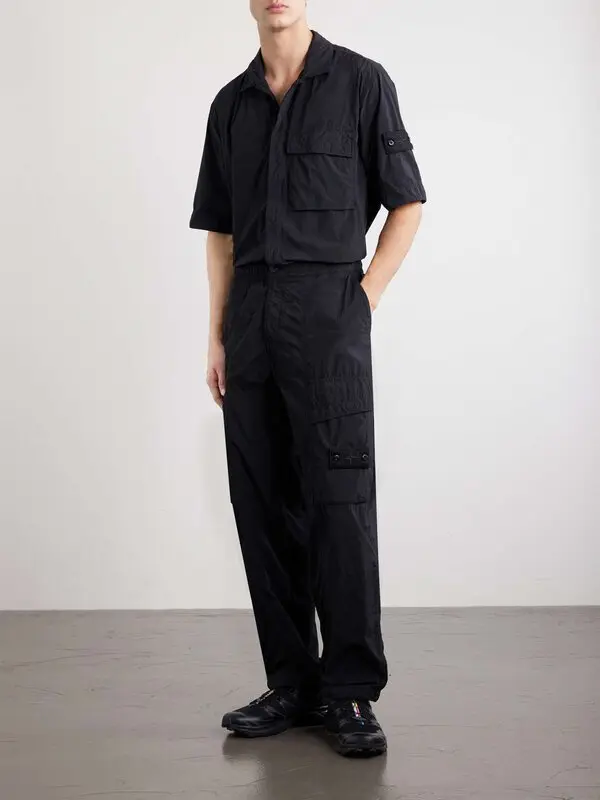 Stone Island Ghost Wide-leg Shell Trousers