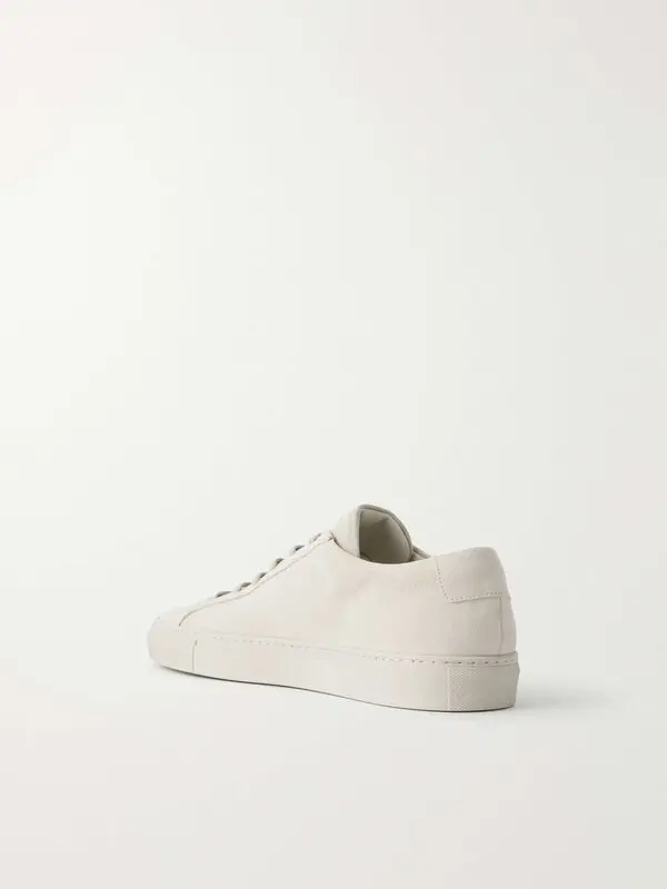 COMMON PROJECTS Achilles Suede Sneakers - White