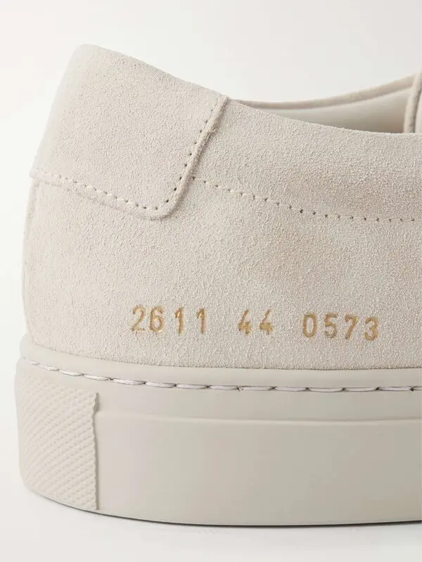 COMMON PROJECTS Achilles Suede Sneakers - White