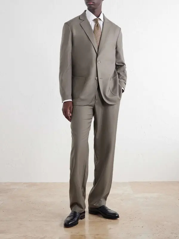 De Bonne Facture Writers Virgin Wool Suit Jacket