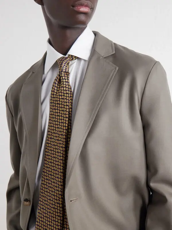 De Bonne Facture Writers Virgin Wool Suit Jacket - Green