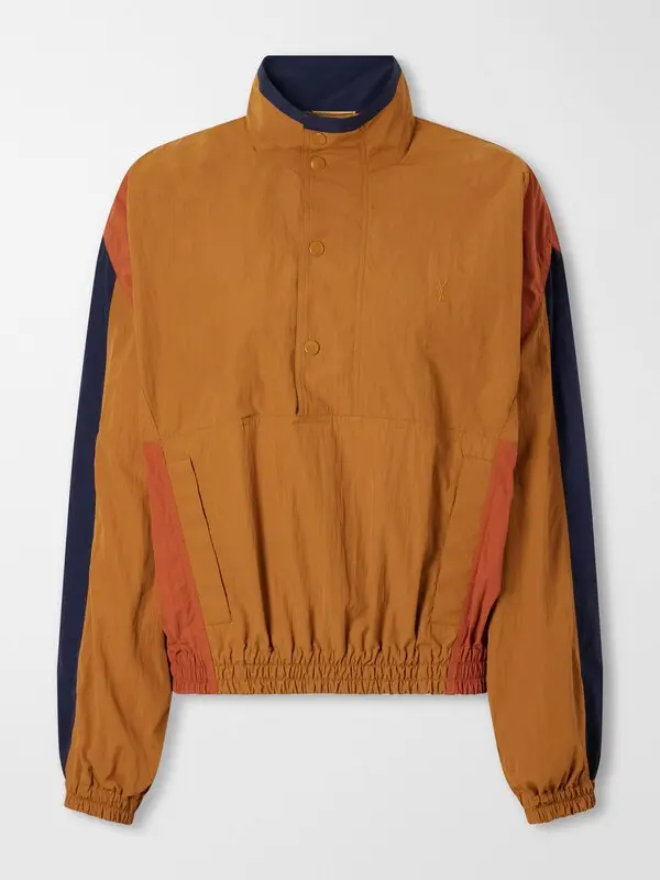 Saint Laurent Cropped Shell Jacket