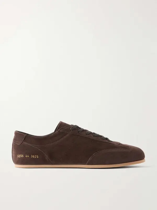 COMMON PROJECTS Winter Driving Suede Sneakers - Dark Brown