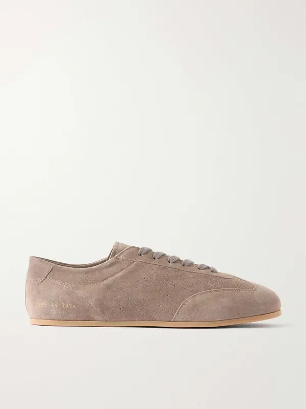 COMMON PROJECTS Winter Driving Suede Sneakers - Beige