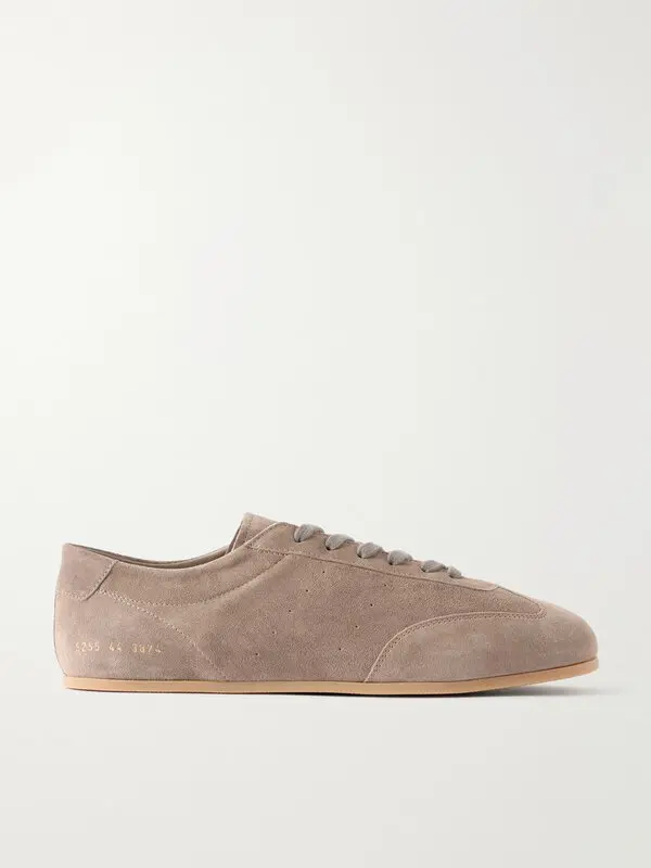 COMMON PROJECTS Winter Driving Suede Sneakers - Neutrals