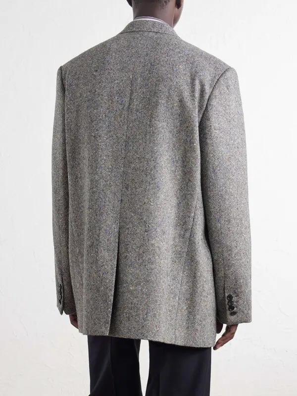 Dries Van Noten Double-breasted Wool Blazer