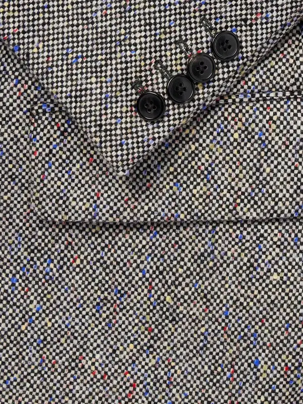 Dries Van Noten Double-breasted Wool Blazer - Gray