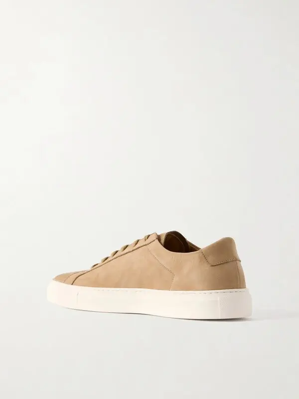 COMMON PROJECTS Achilles Nubuck Sneakers - Brown