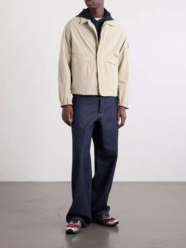 Stone Island Ghost David Garment-dyed Canvas Jacket