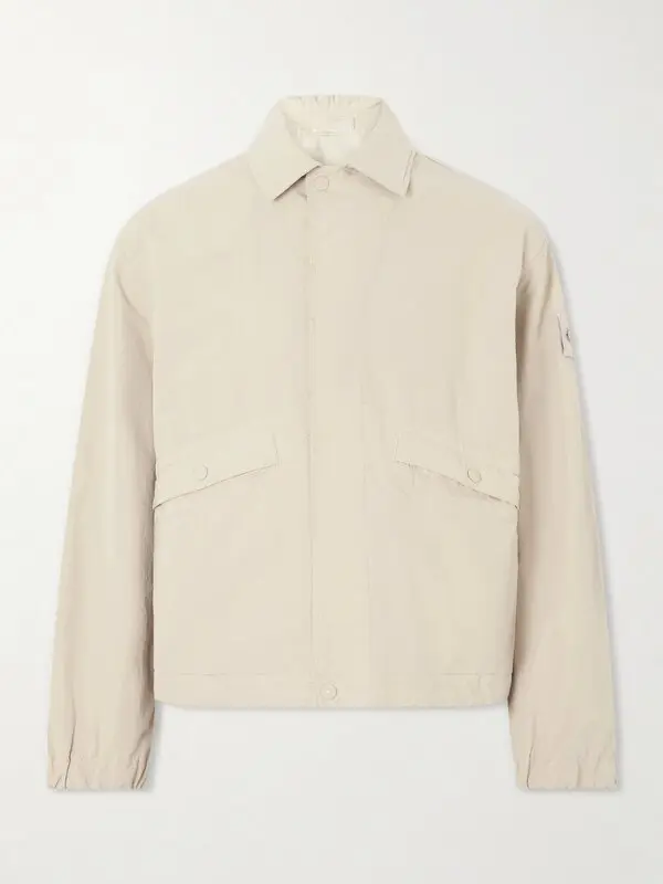 Stone Island Ghost David Garment-dyed Canvas Jacket