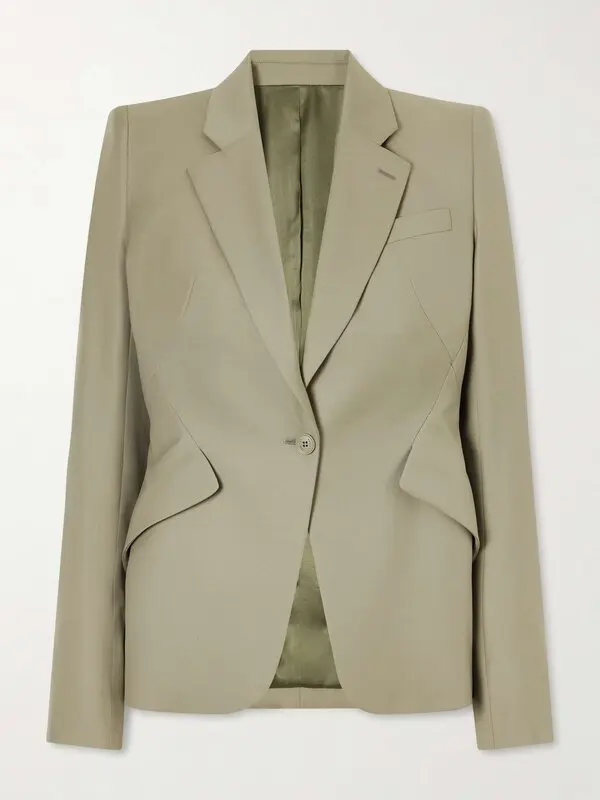 Alexander McQueen Wool Jacket - Green