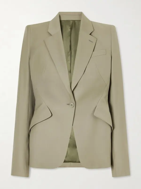 Alexander McQueen Wool Jacket - Green
