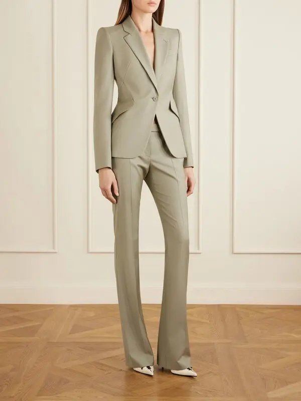 Alexander McQueen Wool Jacket - Green