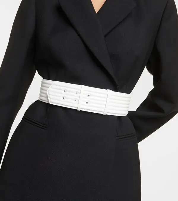 Alaïa Padded Leather Belt