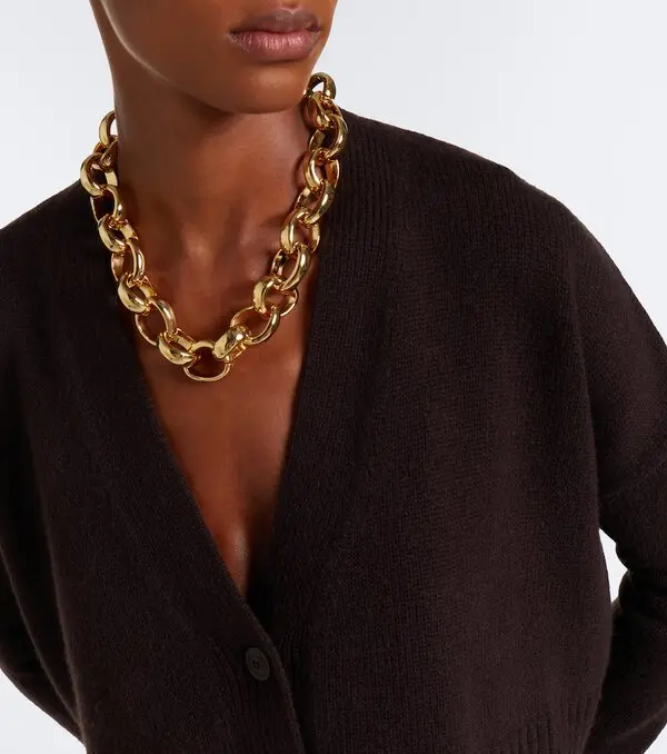 Max Mara Cropped Wool And Cashmere Cardigan - Brown