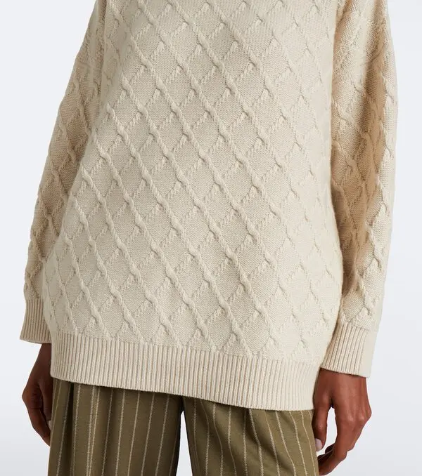 Max Mara Wool And Cashmere Turtleneck Sweater