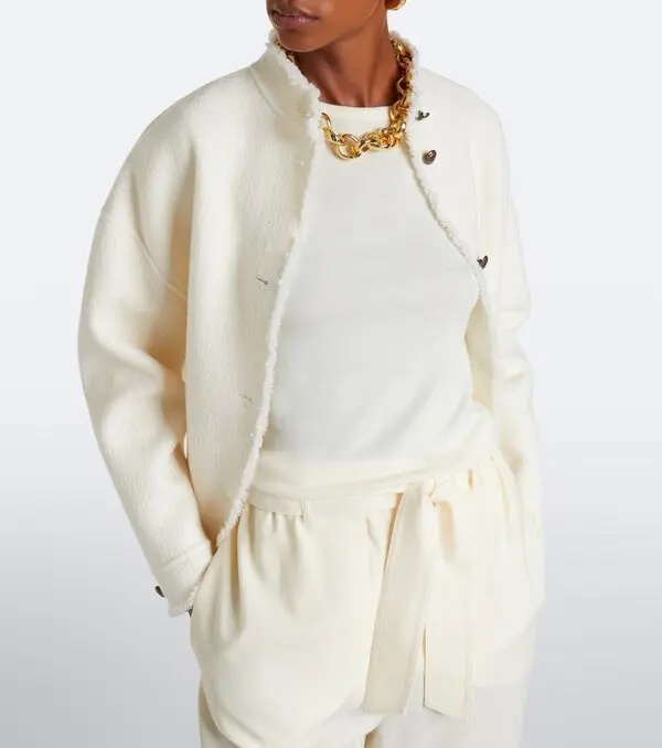 Max Mara Virgin Wool Jersey Top