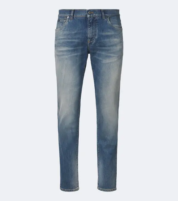 Dolce & Gabbana Straight Jeans - Blue