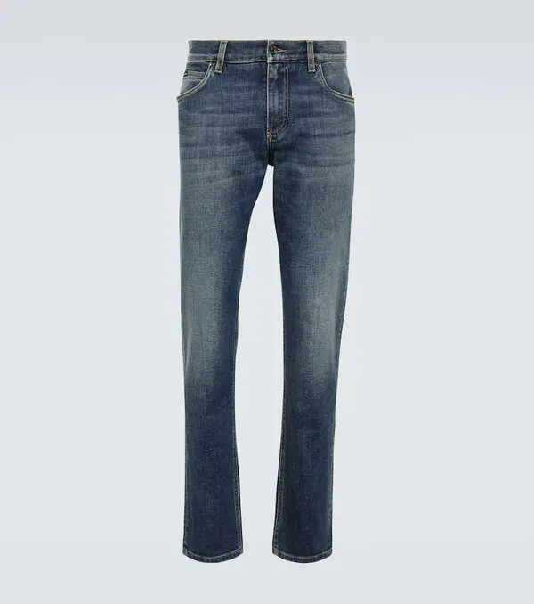 Dolce & Gabbana Straight Jeans - Blue