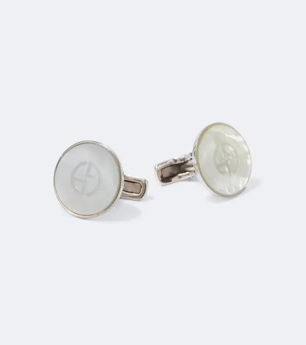 Giorgio Armani And Mother-of-pearl Cufflinks