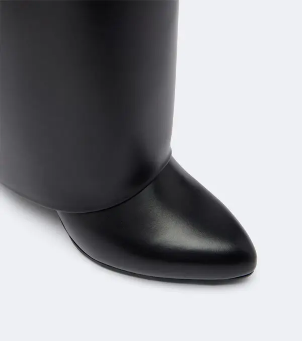 Givenchy Shark Pinch Leather Over-the-knee Boots - Black