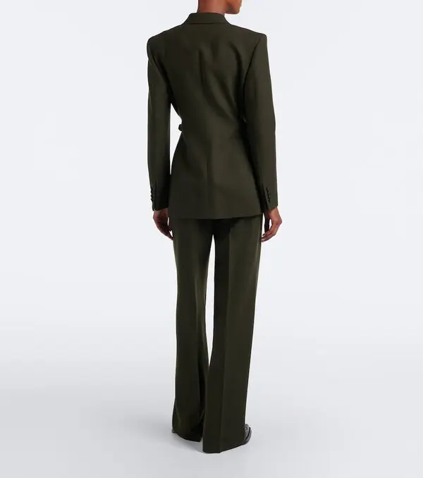 Gabriela Hearst Norman Virgin Wool Wide-leg Pants