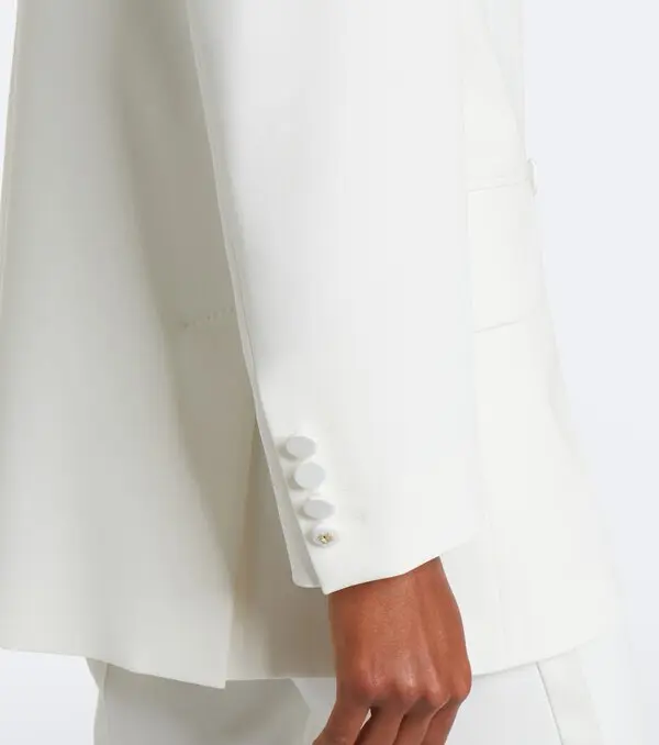 Max Mara Elegante Double-breasted Tuxedo Jacket