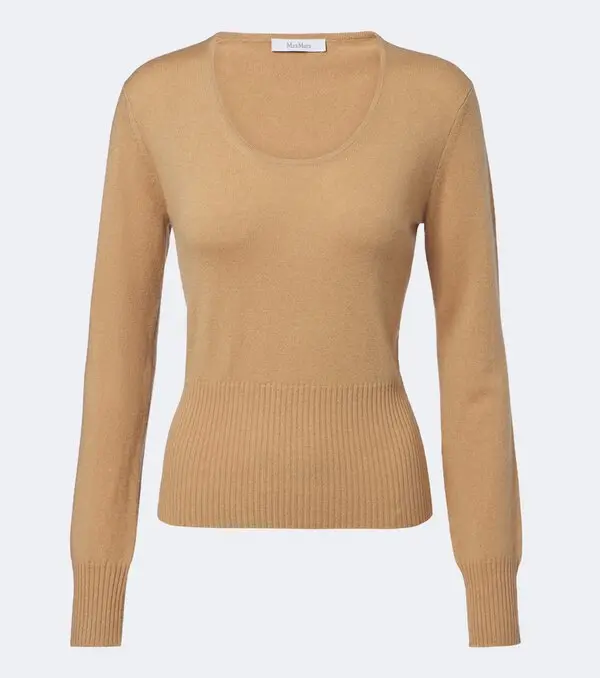 Max Mara Wool And Cashmere Sweater - Beige