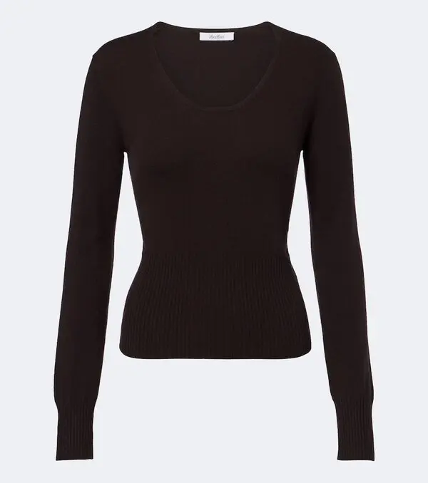 Max Mara Wool And Cashmere Sweater - Brown
