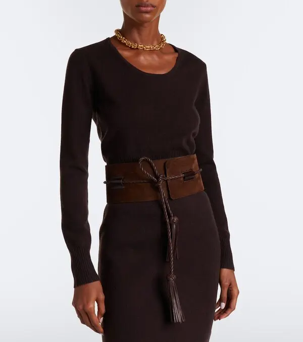Max Mara Wool And Cashmere Sweater - Brown