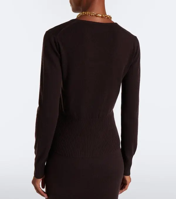 Max Mara Wool And Cashmere Sweater - Brown