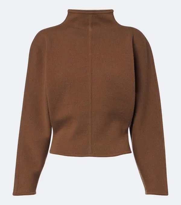 Max Mara Wool And Cashmere Sweater - Brown