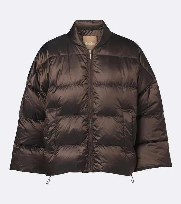 Max Mara Quilted Puffer Jacket - Brown