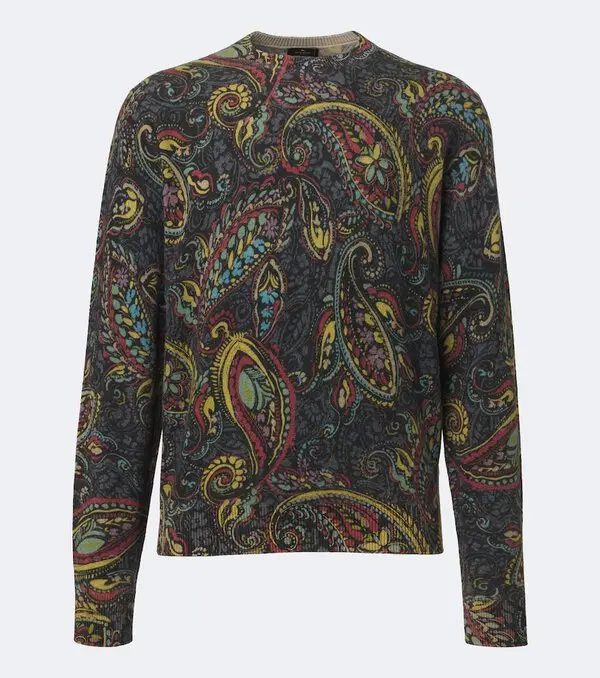 Etro Paisley Wool Sweater