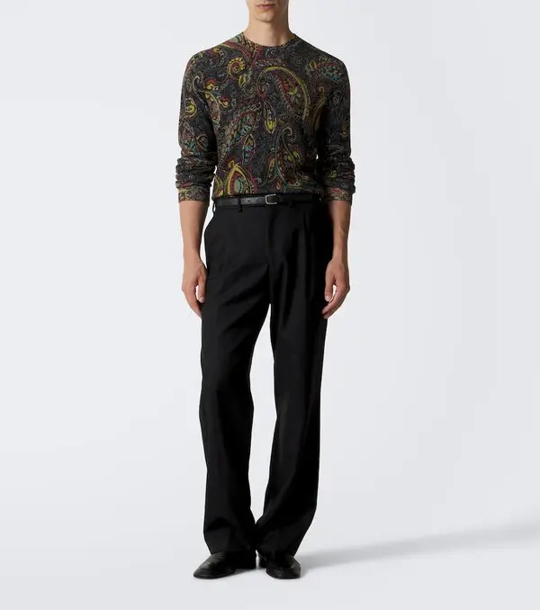 Etro Paisley Wool Sweater
