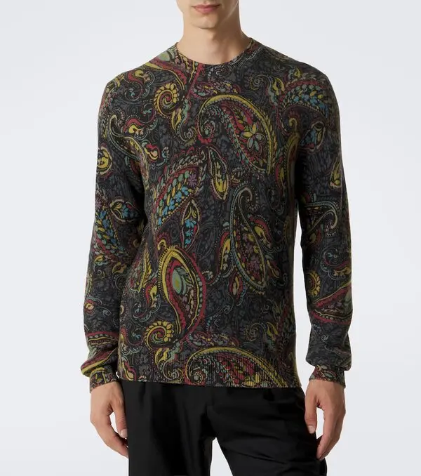 Etro Paisley Wool Sweater