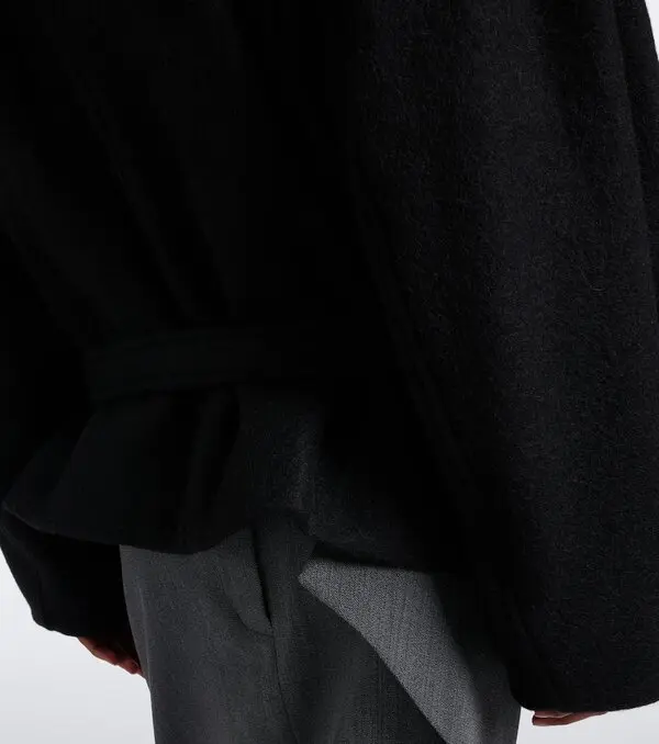 LEMAIRE Double-breasted Alpaca And Wool Coat