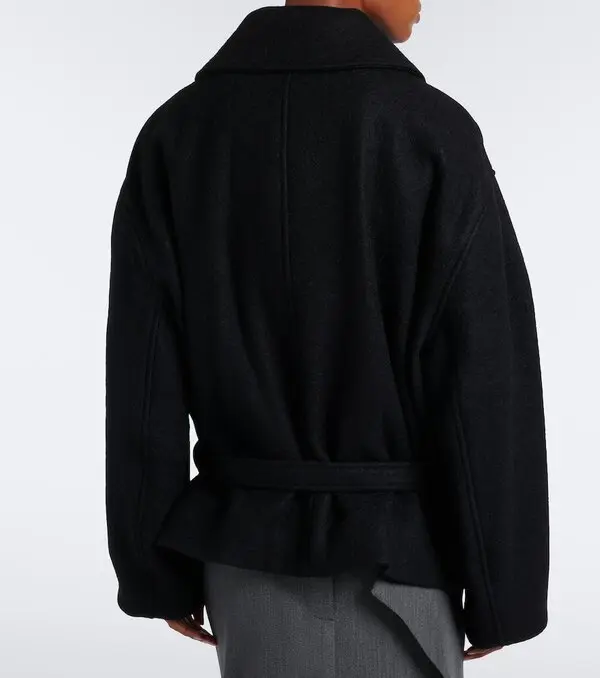 LEMAIRE Double-breasted Alpaca And Wool Coat