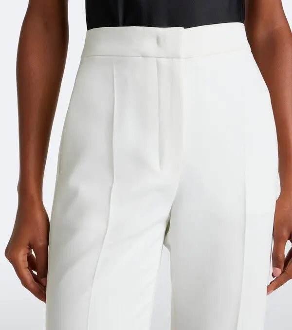 Max Mara Elegante Cady Straight-leg Pants