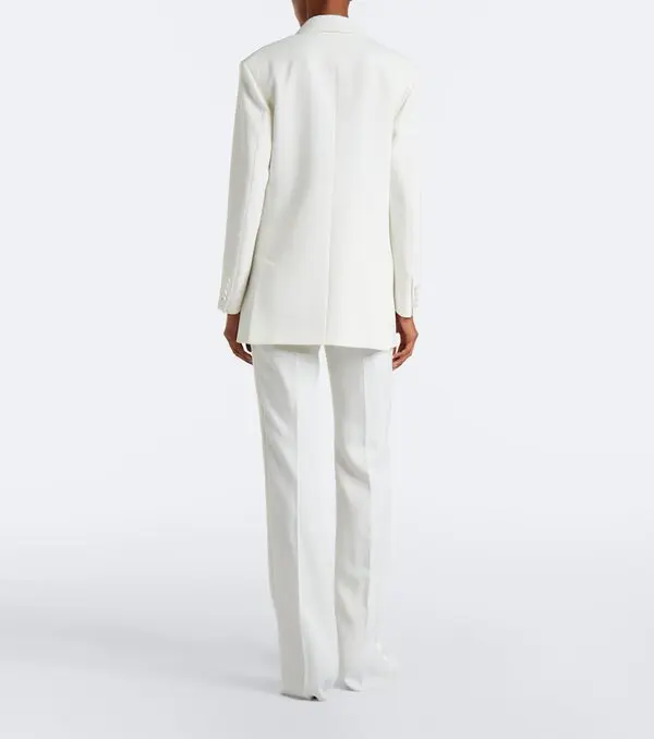 Max Mara Elegante Cady Straight-leg Pants