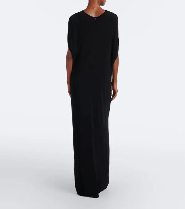 Sportmax Draped Jersey Maxi Dress