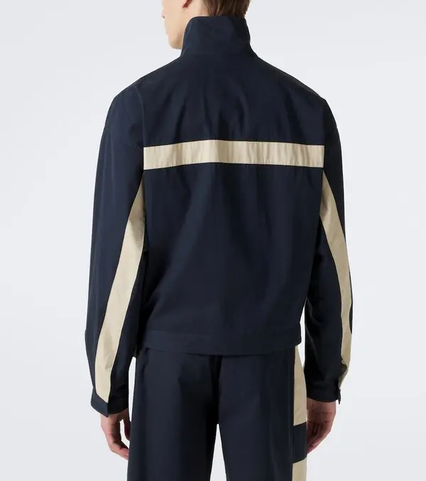 Saint Laurent Cotton Canvas Blouson Jacket