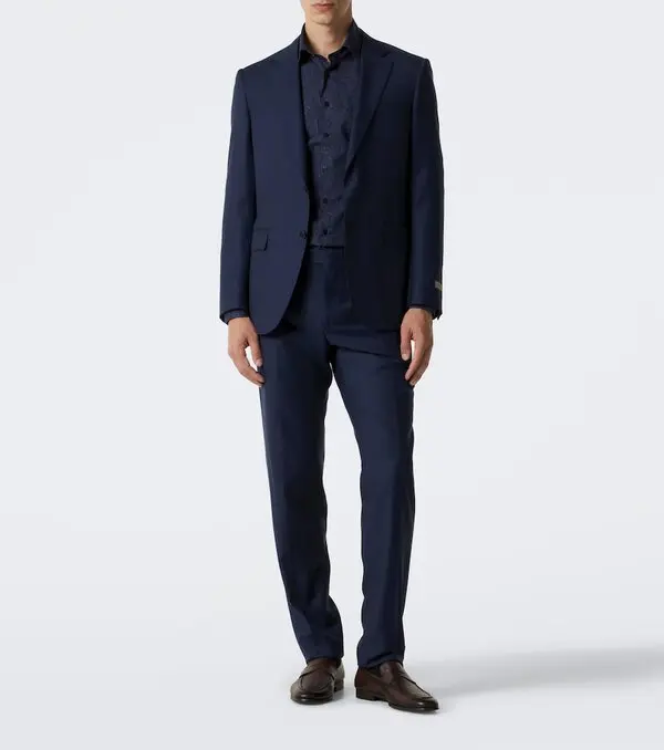 Etro Paisley Cotton-blend Poplin Shirt