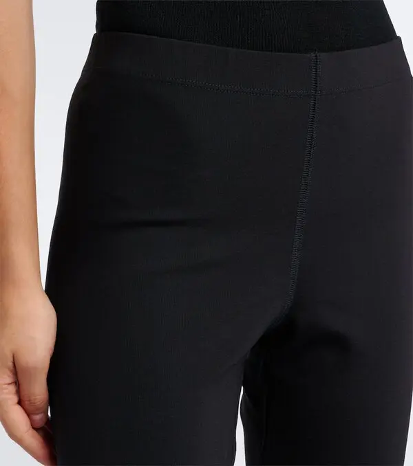Sportmax Jersey Leggings - Black