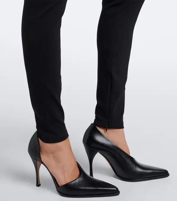 Sportmax Jersey Leggings - Black