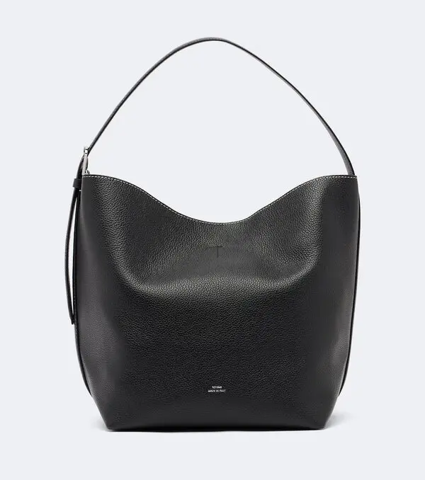 TOTEME Belted Medium Leather Tote Bag