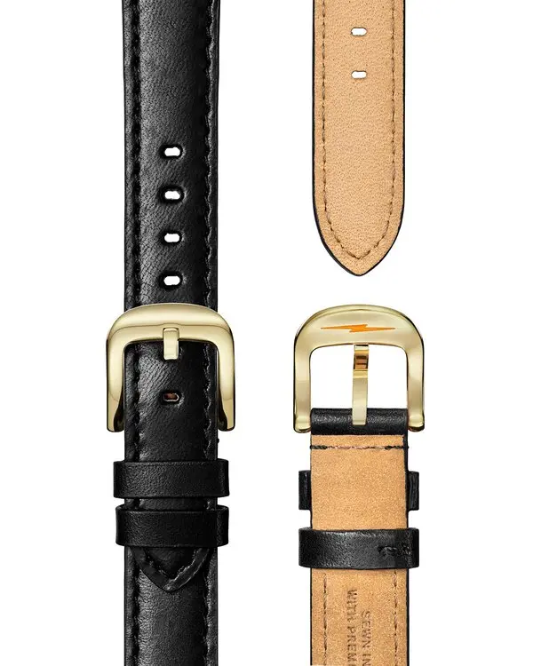 Shinola Runwell 3hd Leather Strap Watch, 36mm